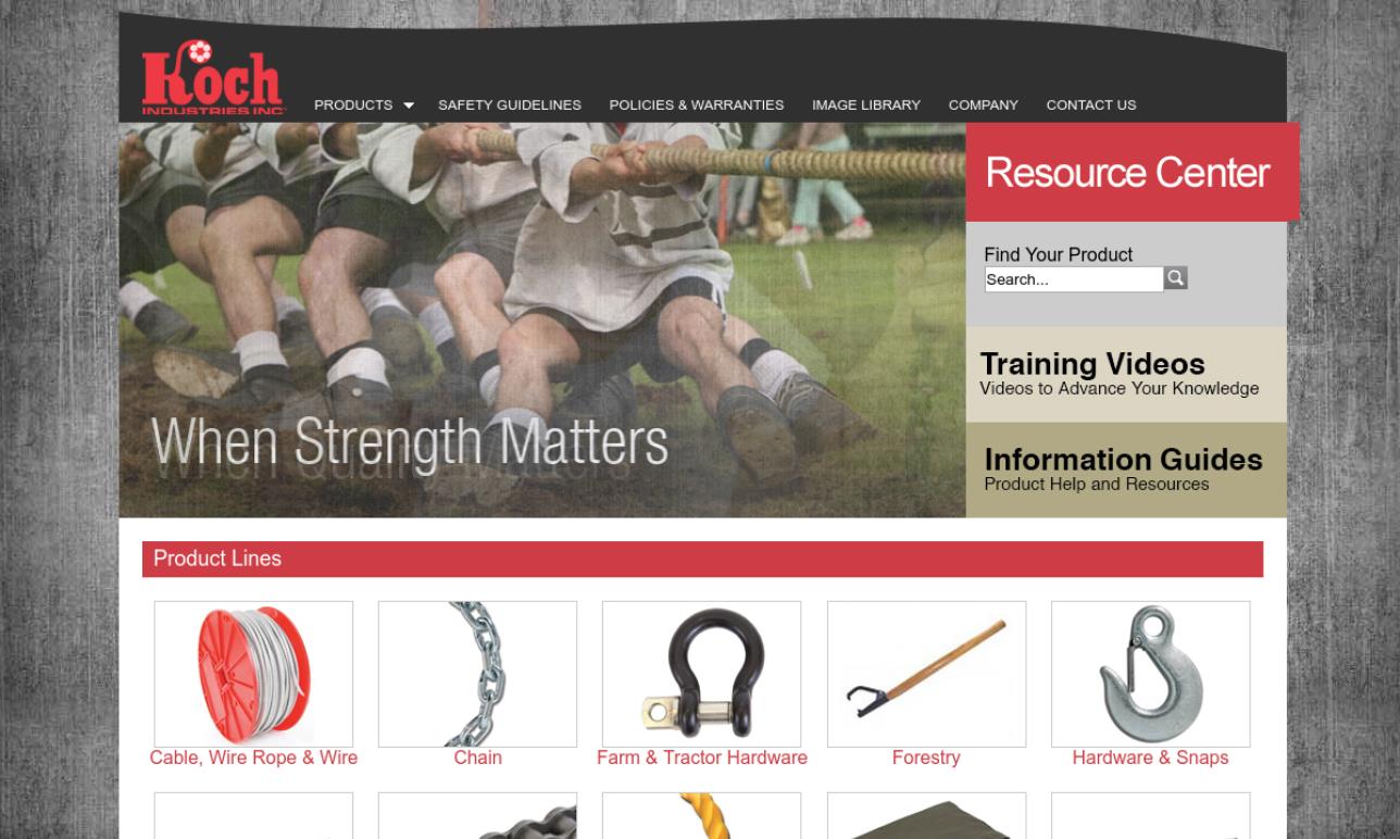 Koch Industries, Inc. | Rope Suppliers