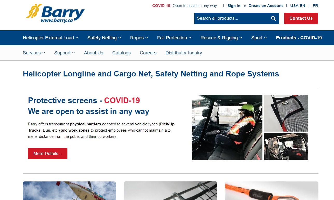 Barry Cordage Ltd. | Rope Suppliers