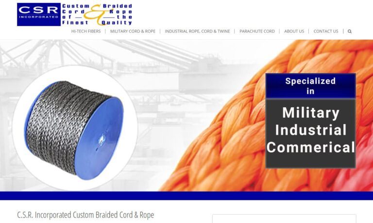 CSR Incorporated | Rope Suppliers